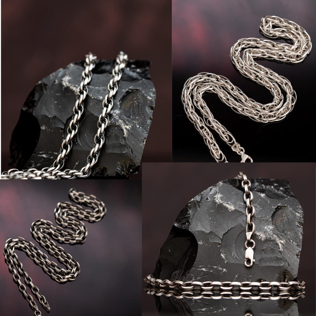 Sterling silver 925 chain necklaces for men handmade | Silvers Legends