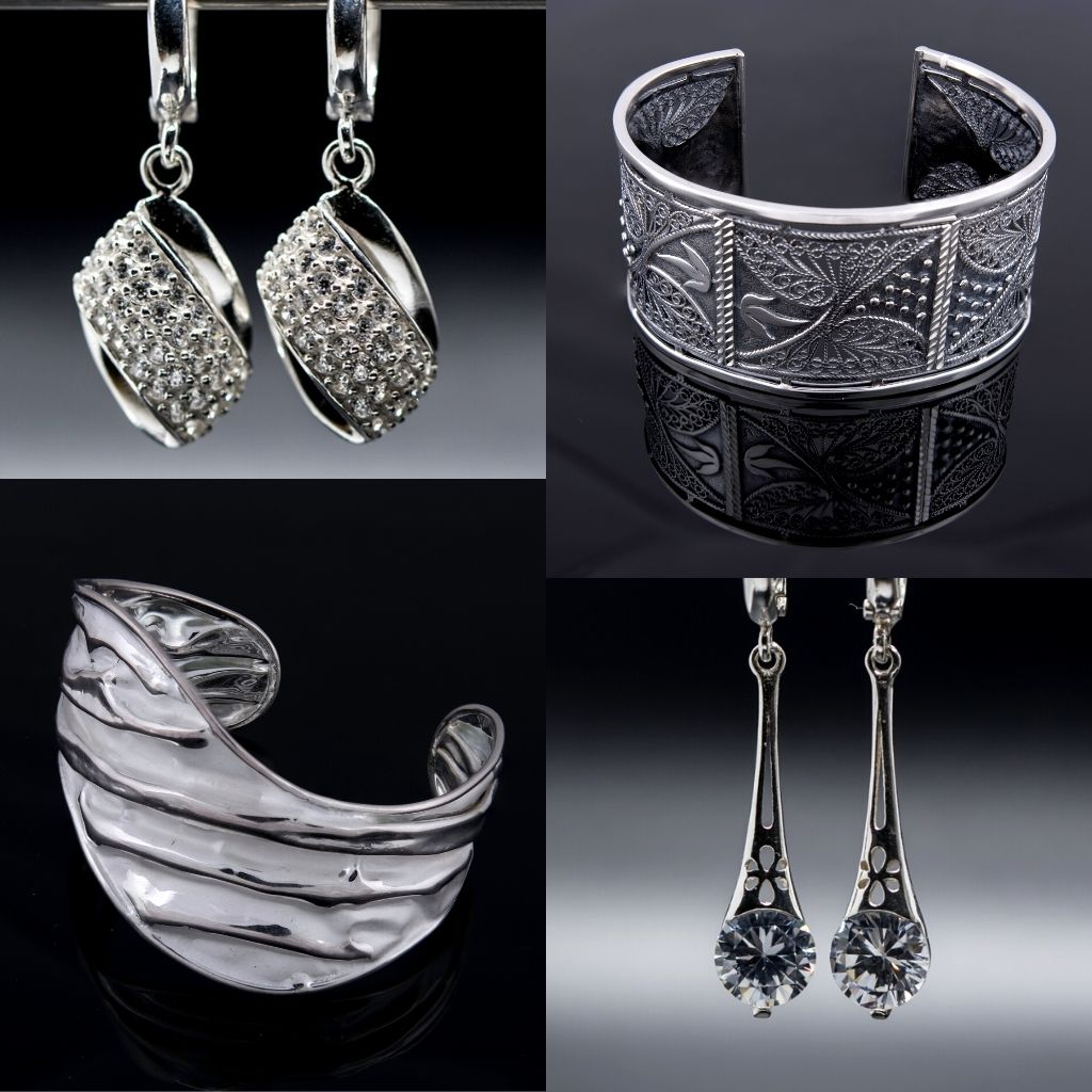 Silver Women's Jewelry, Necklace, Earrings, Bracelets | Silvers Legends