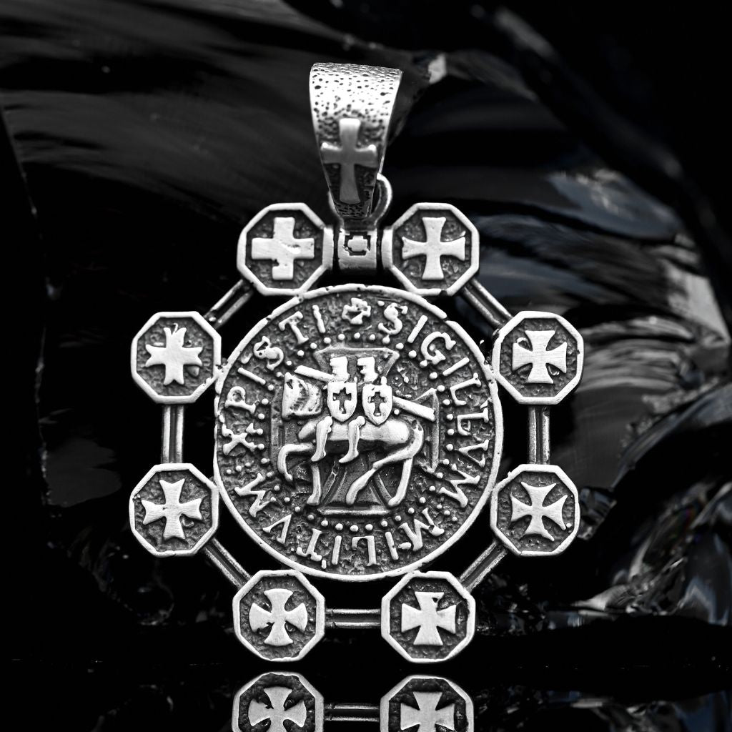 Knights Templar pendant, All Templar crosses pendant | Silvers Legends